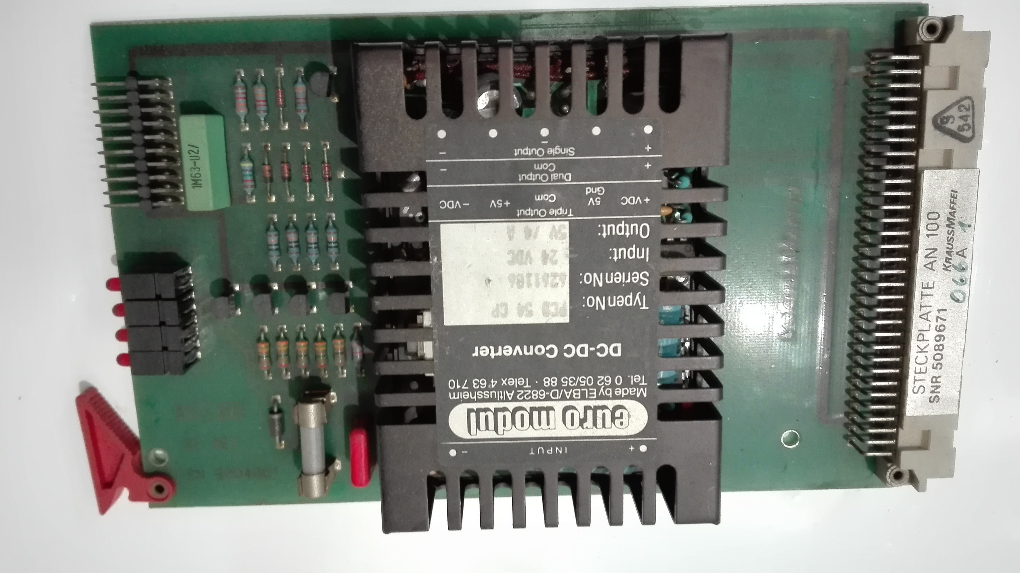 Electronic cards : KRAUSS MAFFEI AN 100