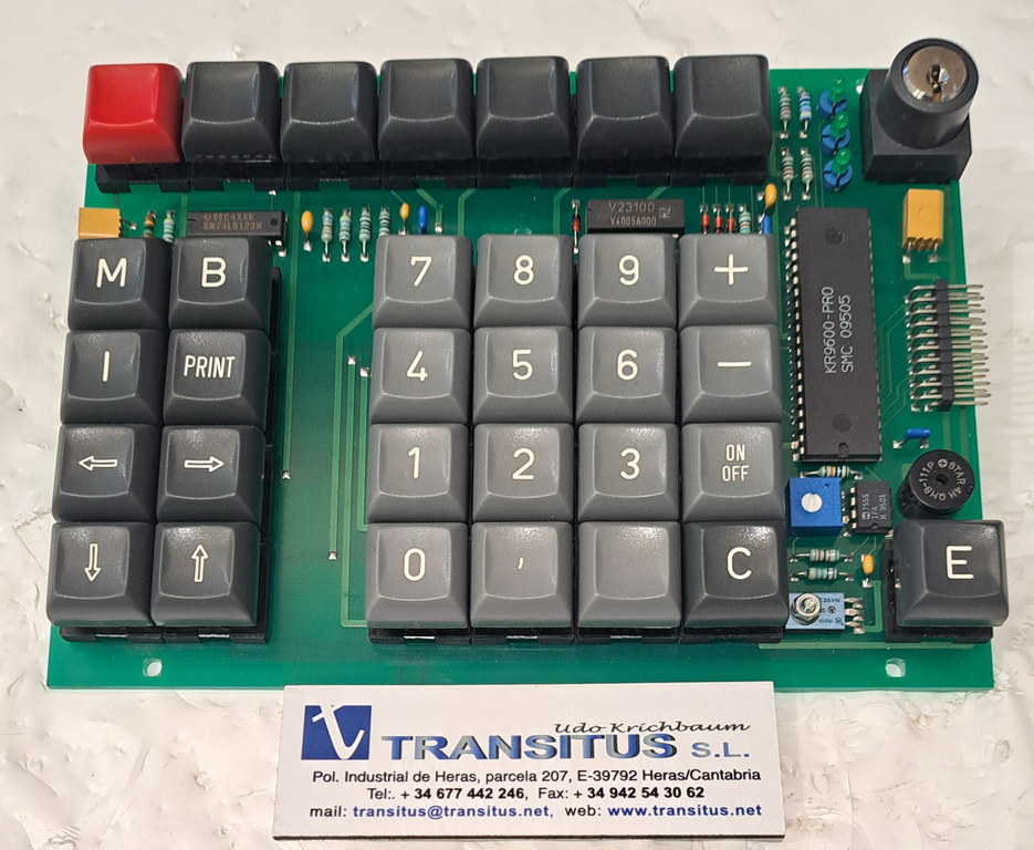 Electronic cards : TB 201 KPL