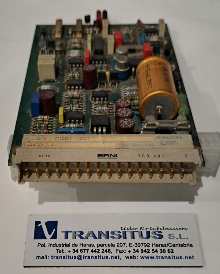 Electronic cards : VT 10681