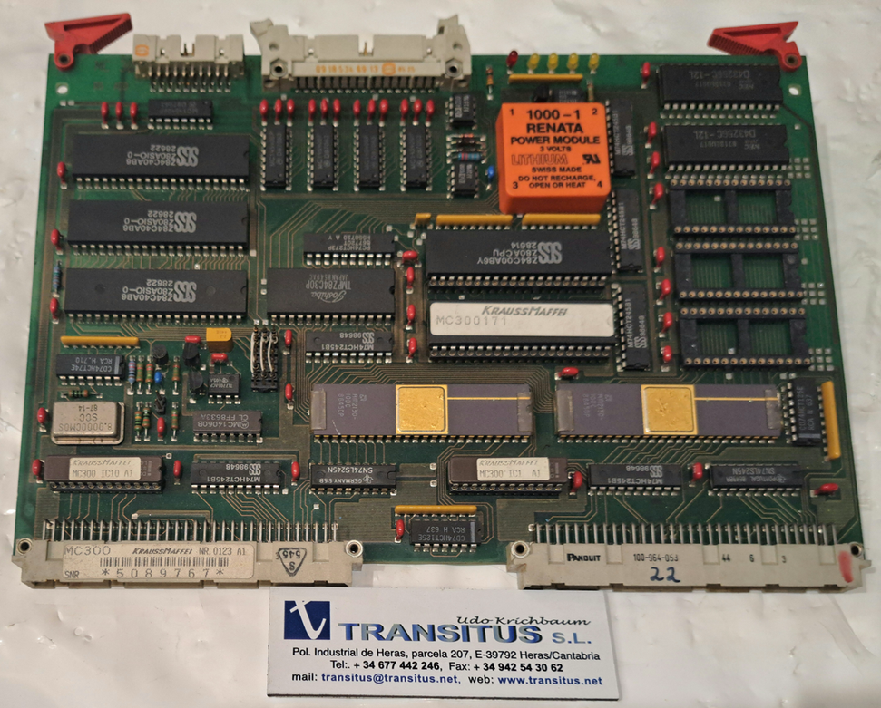 Electronic cards : MC 300